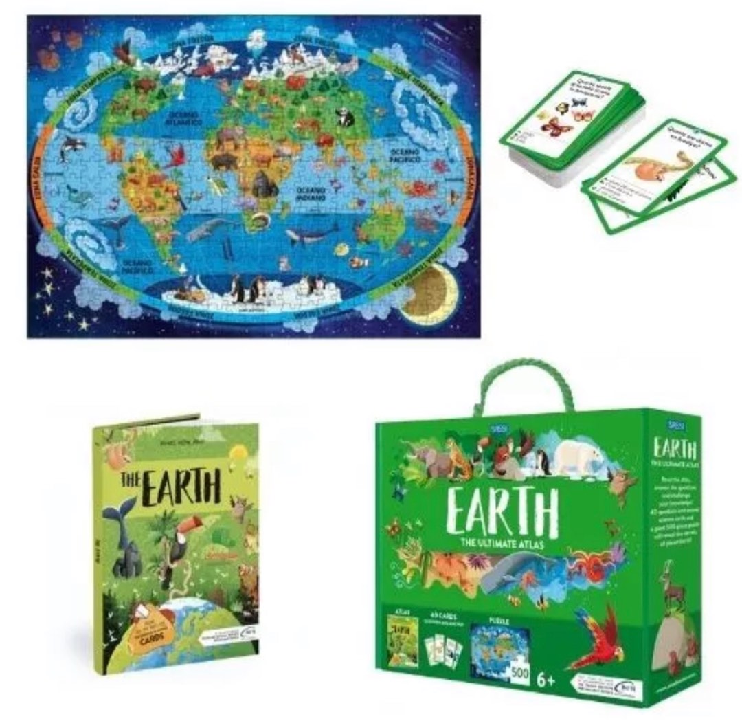 Mega Atlas: The Ultimate Atlas Earth, Hobbies & Toys, Toys & Games on ...