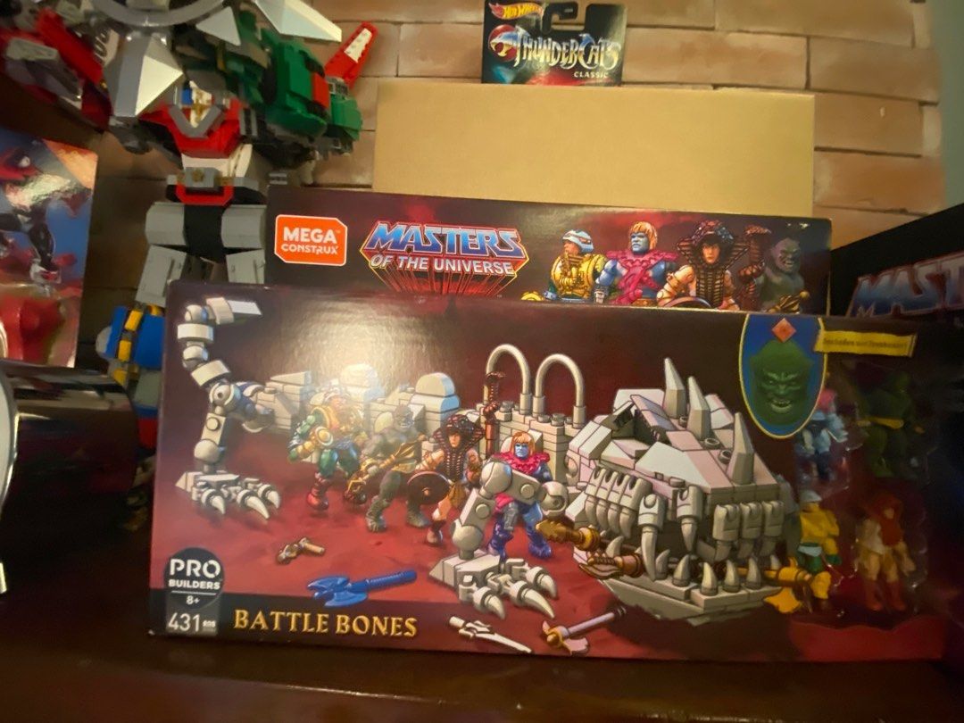 Mega Construx BATTLE BONES Masters of The Universe, Hobbies & Toys ...