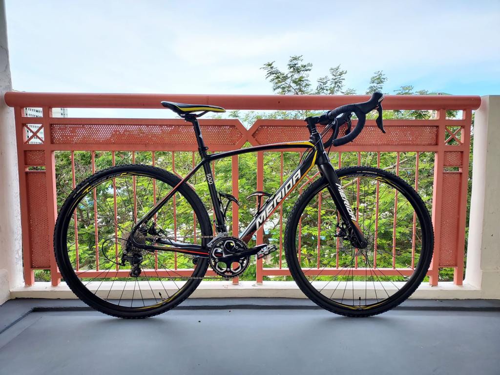 Cycle Merida 500 with Shimano 105 group set 2x11 speed, Sports ...