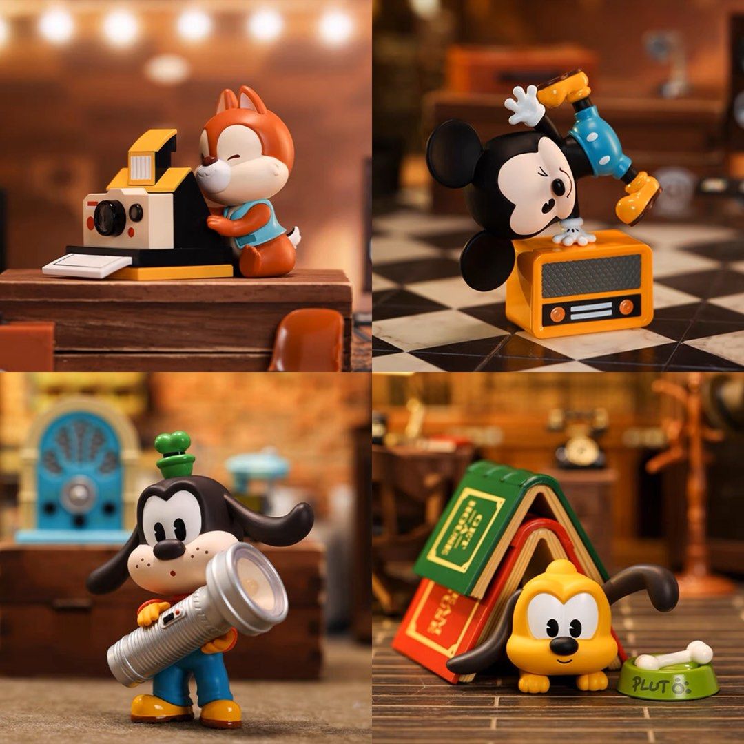 Mickey Mouse and friends The ancient times series POPMART full set ...