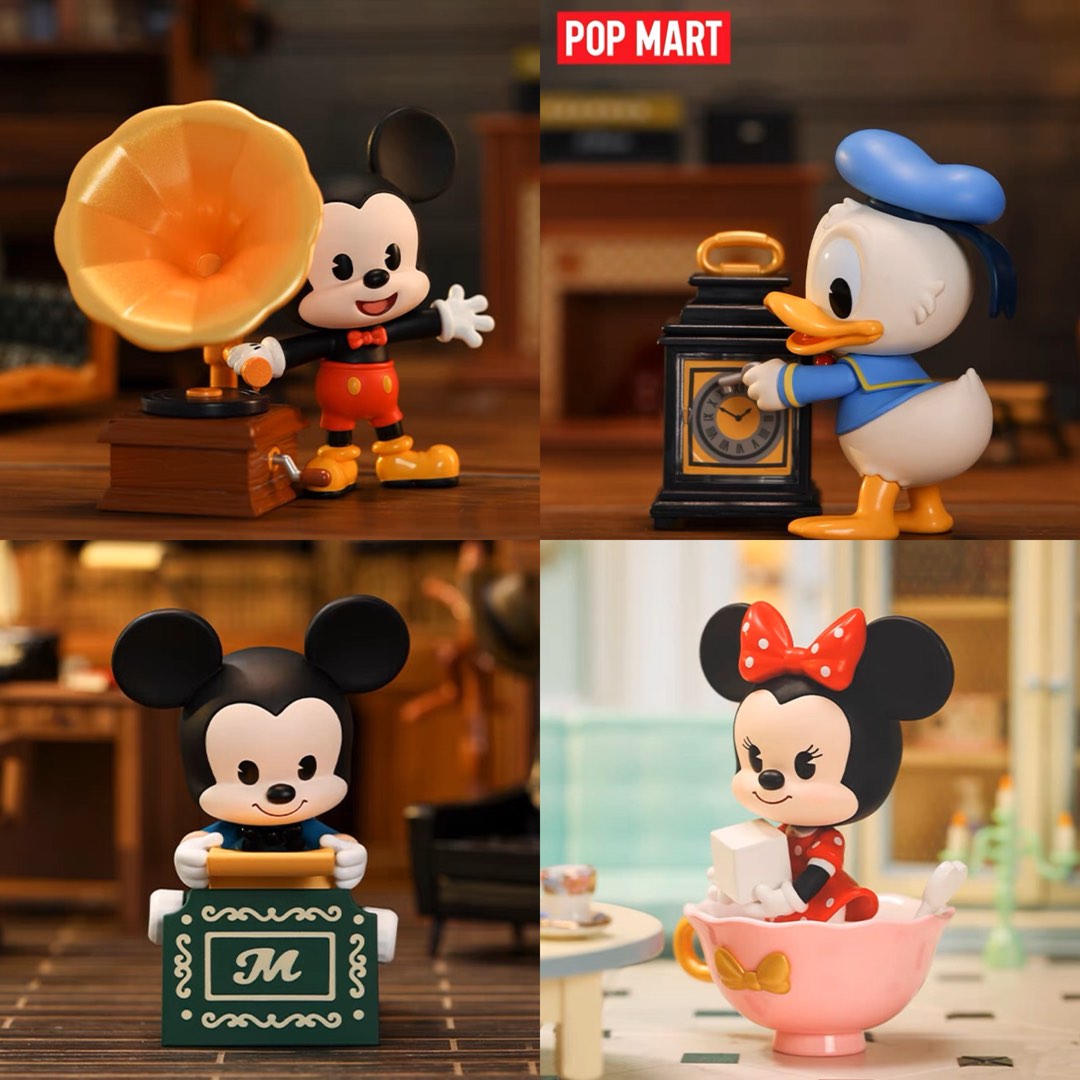 Mickey Mouse and friends The ancient times series POPMART full set ...