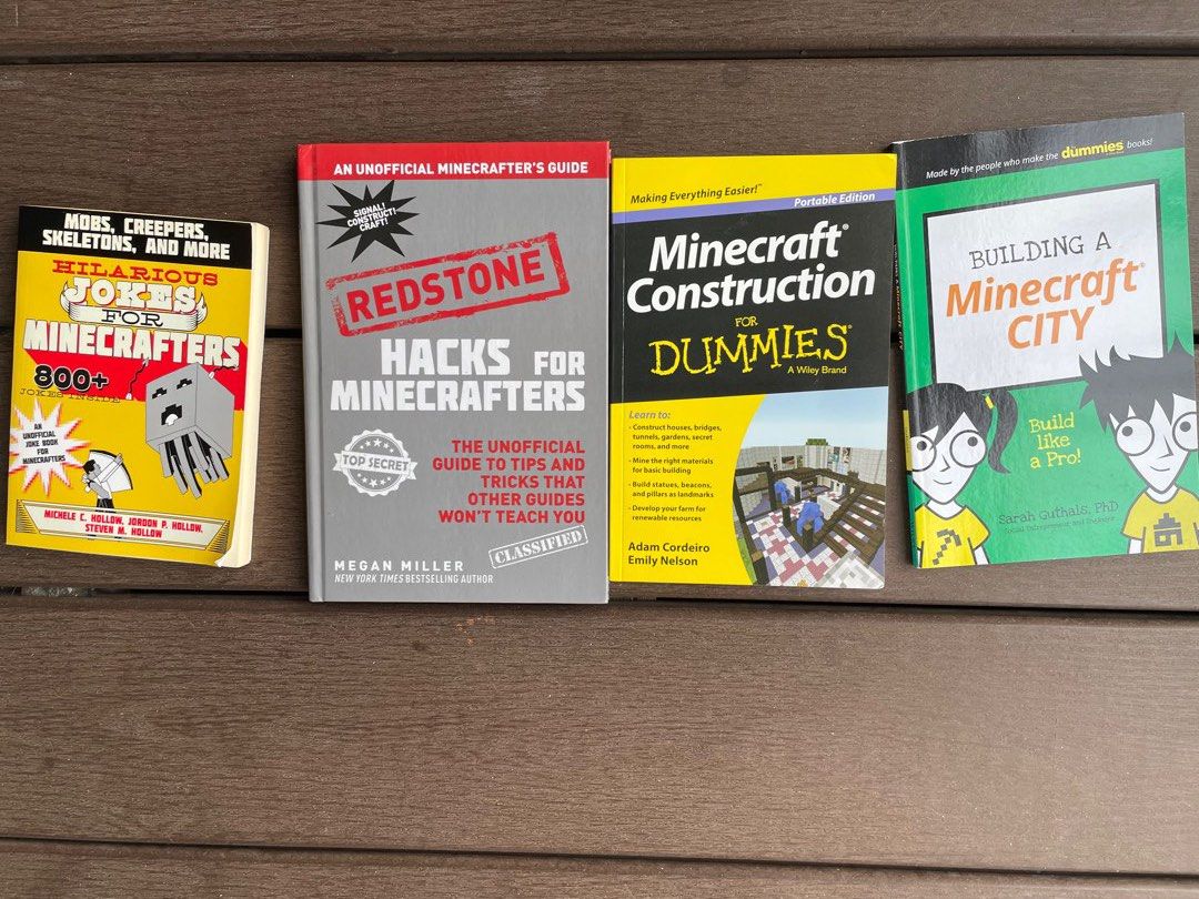 Minecraft books, Hobbies & Toys, Books & Magazines, Children's Books on ...