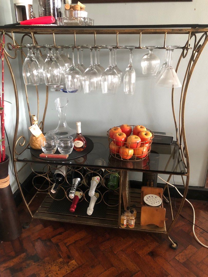 Mini bar, Furniture & Home Living, Furniture, Shelves, Cabinets & Racks ...