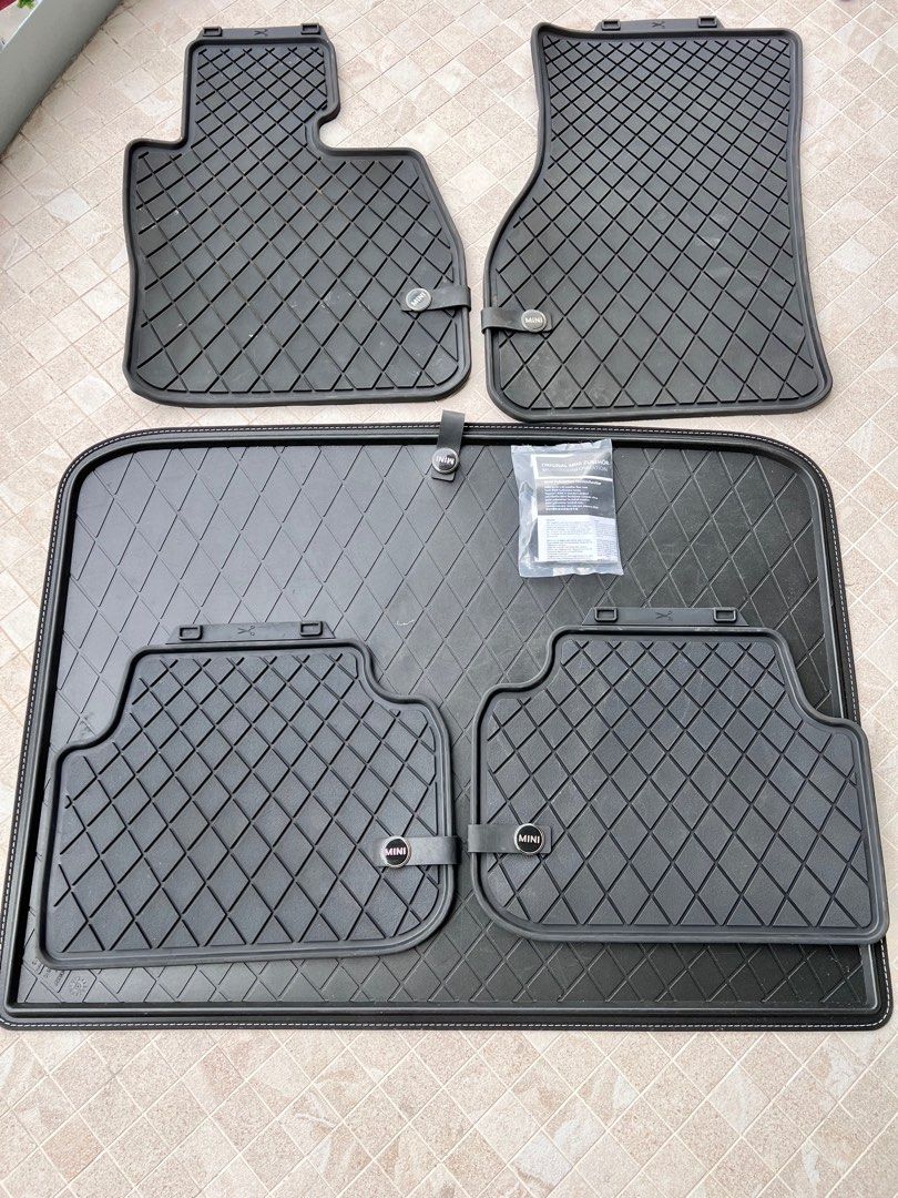 Mini clubman f54 all-weather floor mats essential, Car Accessories ...