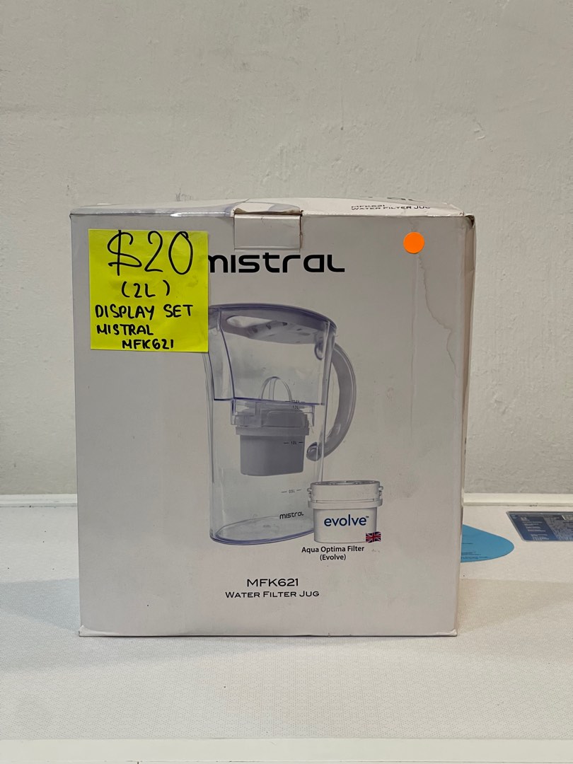 Mistral MFK621 Water Purifier Pitcher Jug, 2L Display Set $20, TV ...