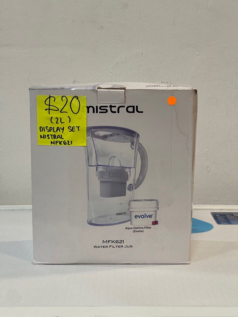 Mistral MFK621 Water Purifier Pitcher Jug, 2L Display Set $20, TV ...