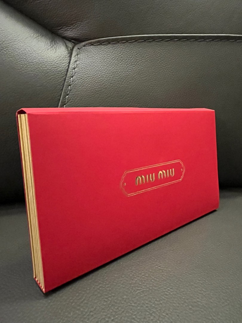Miu Miu Red Packet 2023, Women's Fashion, Watches & Accessories, Other ...