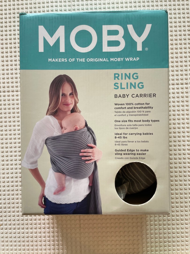 Moby Ring Sling, Babies & Kids, Going Out, Carriers & Slings on Carousell