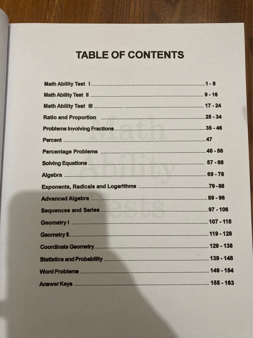MSA Comprehensive Mathematics Reviewer, Hobbies & Toys, Books ...