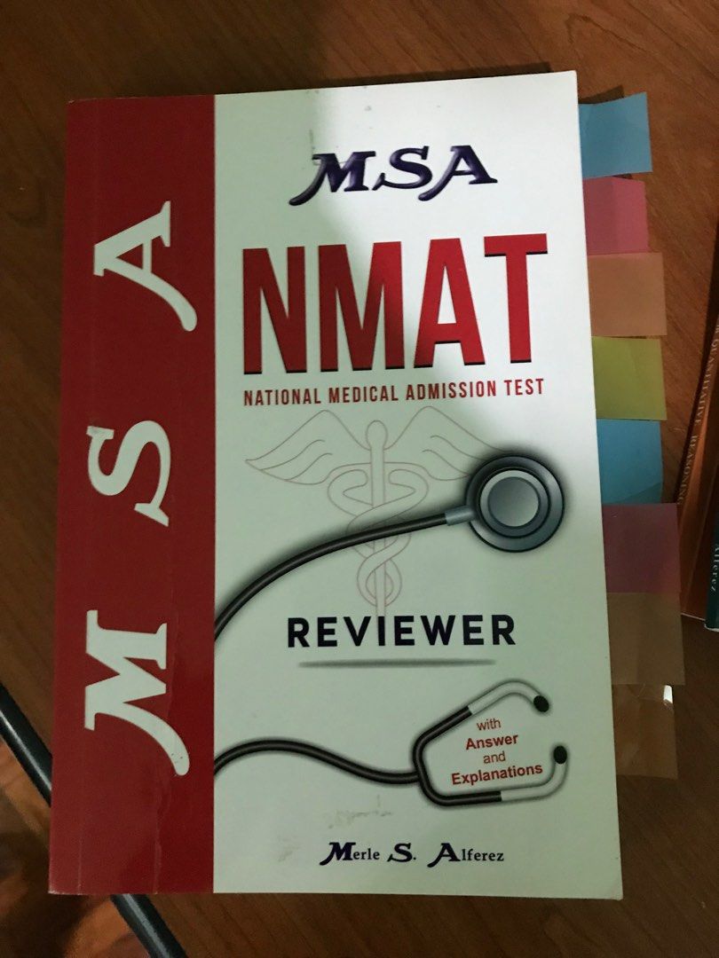 MSA NMAT Review books, Hobbies & Toys, Books & Magazines, Assessment ...