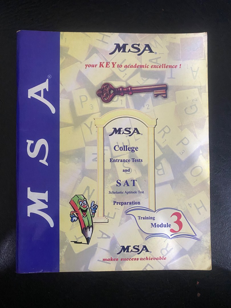MSA: Training Module 3, Hobbies & Toys, Books & Magazines, Textbooks on Carousell