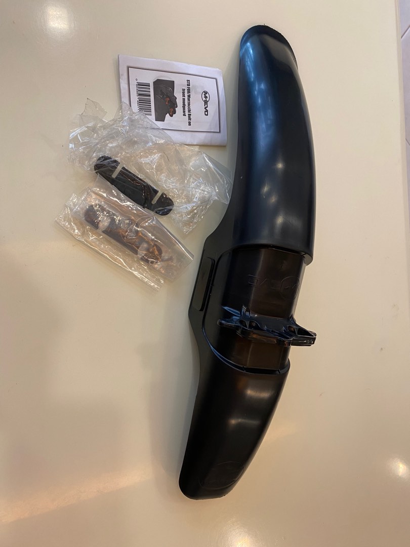 Mudhugger Evo Bolt-On Front Mud guard, Sports Equipment, Bicycles ...
