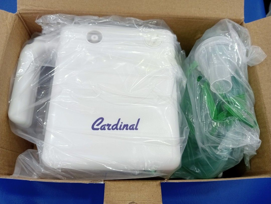 Nebulizer mini cardinal, Health & Nutrition, Medical Supplies & Tools ...