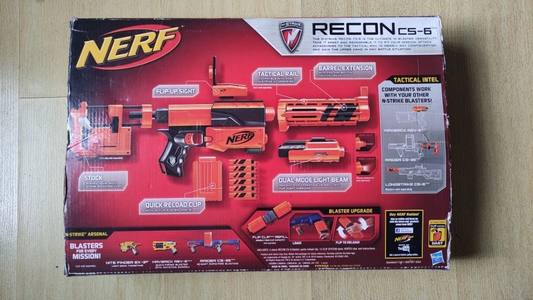 Nerf Recon CS-6 Toy Gun, Hobbies & Toys, Toys & Games on Carousell