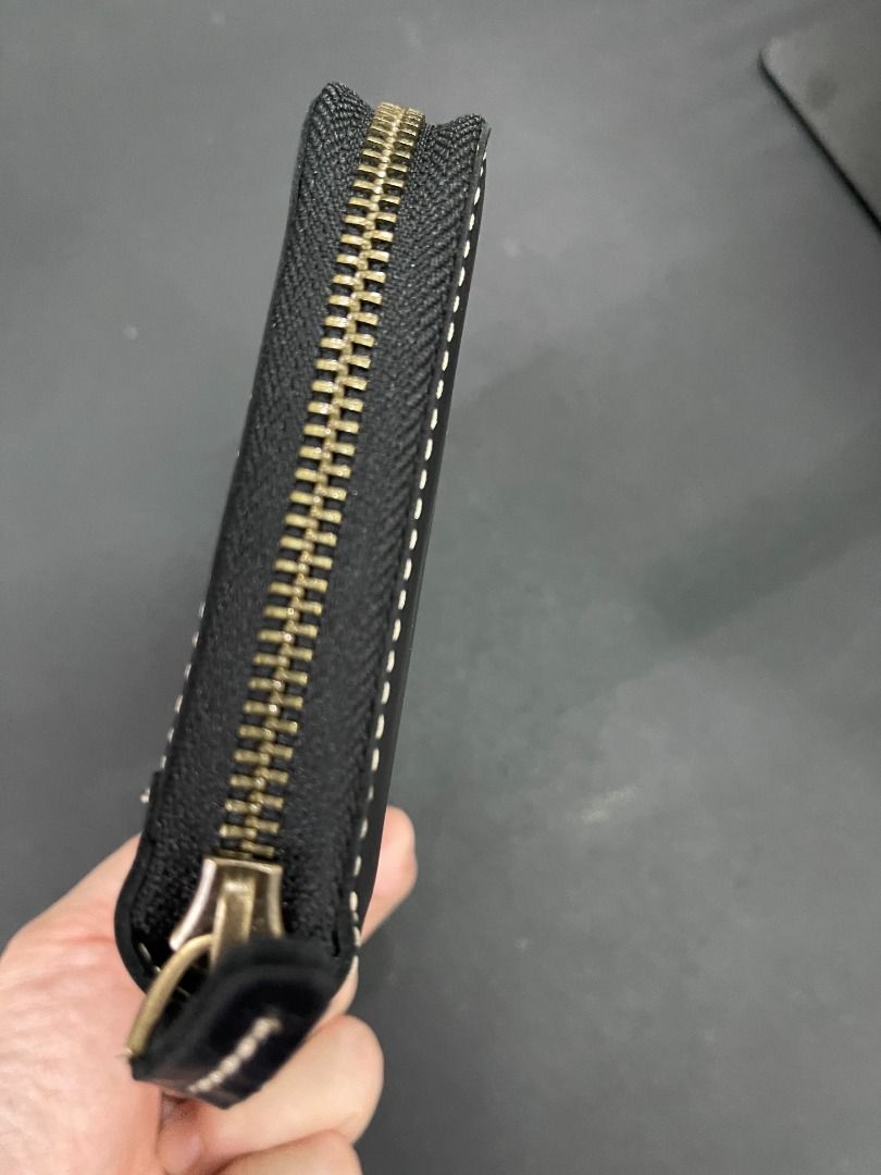 New - Leather Journal Cover with Zipper Enclosure, Women's Fashion ...