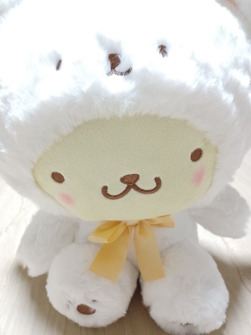 New cute white Teddy bear cosplay sanrio character dog doggy puppy pup ...