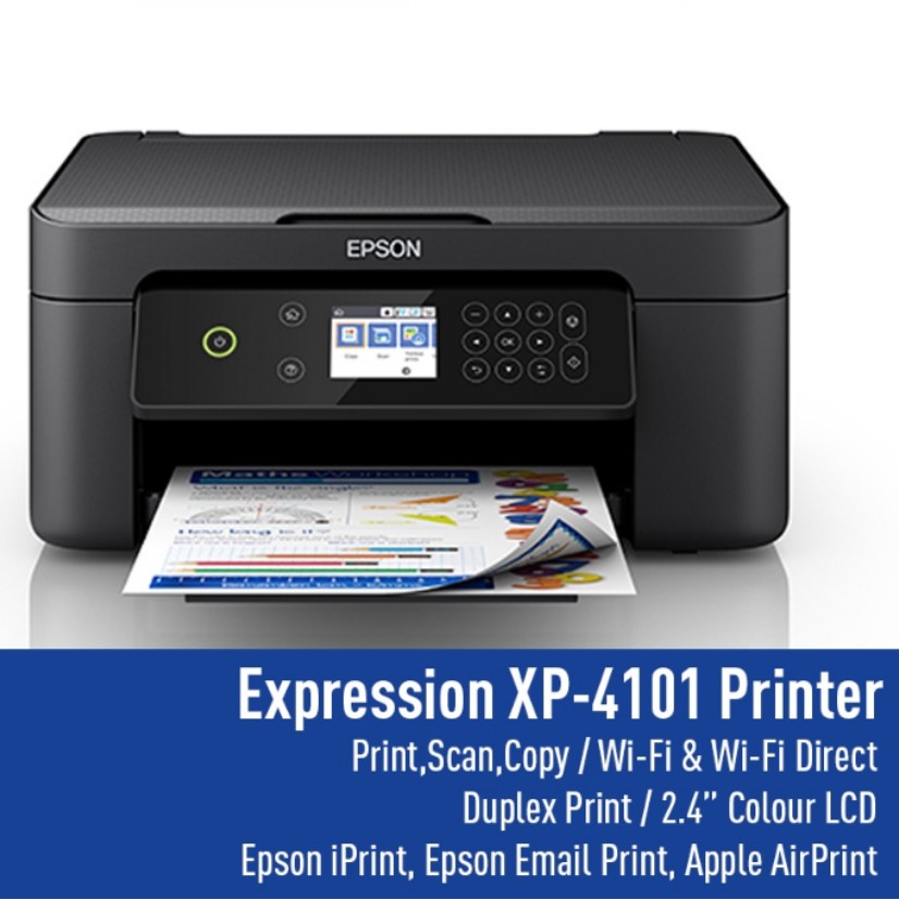 New Epson Expression Home XP-4101 Printer, Computers & Tech, Printers ...