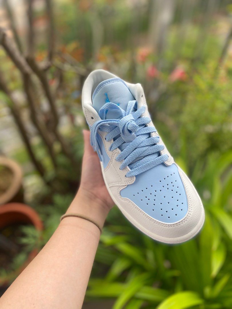Nike air Jordan reverse icy blue, Women's Fashion, Footwear, Sneakers ...