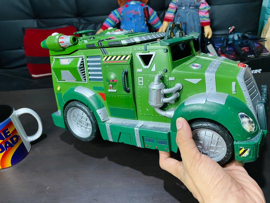 Ninja Turtles Big battle shell armored truck, Hobbies & Toys, Toys & Games on Carousell