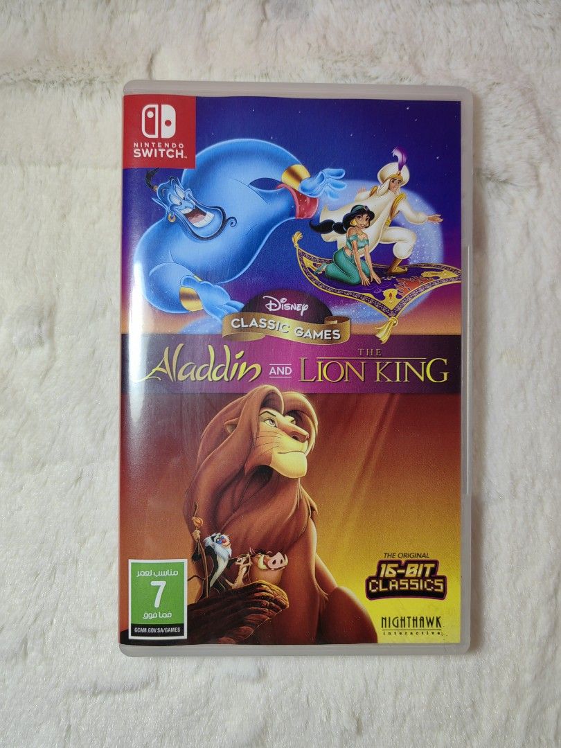 Nintendo Switch - Disney Classic Games, Video Gaming, Video Games ...