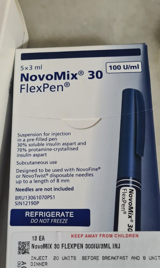 Novomix for Diabetes, Health & Nutrition, Health Supplements, Vitamins ...