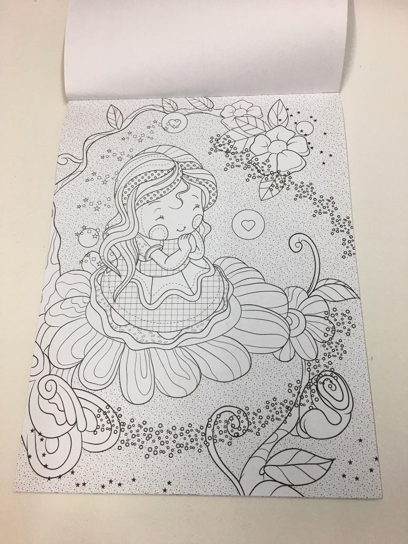 Obra Adult Coloring Book - Manika, Hobbies & Toys, Books & Magazines ...