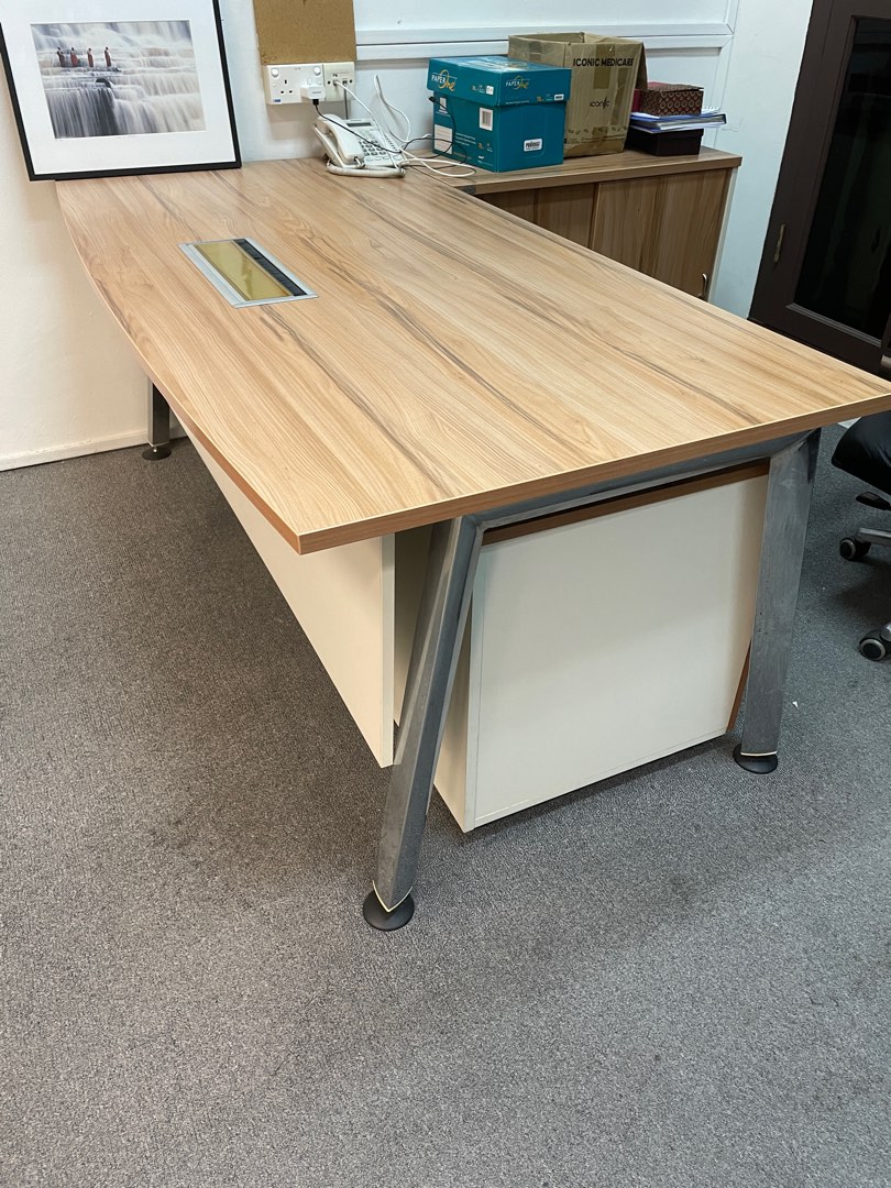 Office table good quality, Furniture & Home Living, Furniture, Tables ...