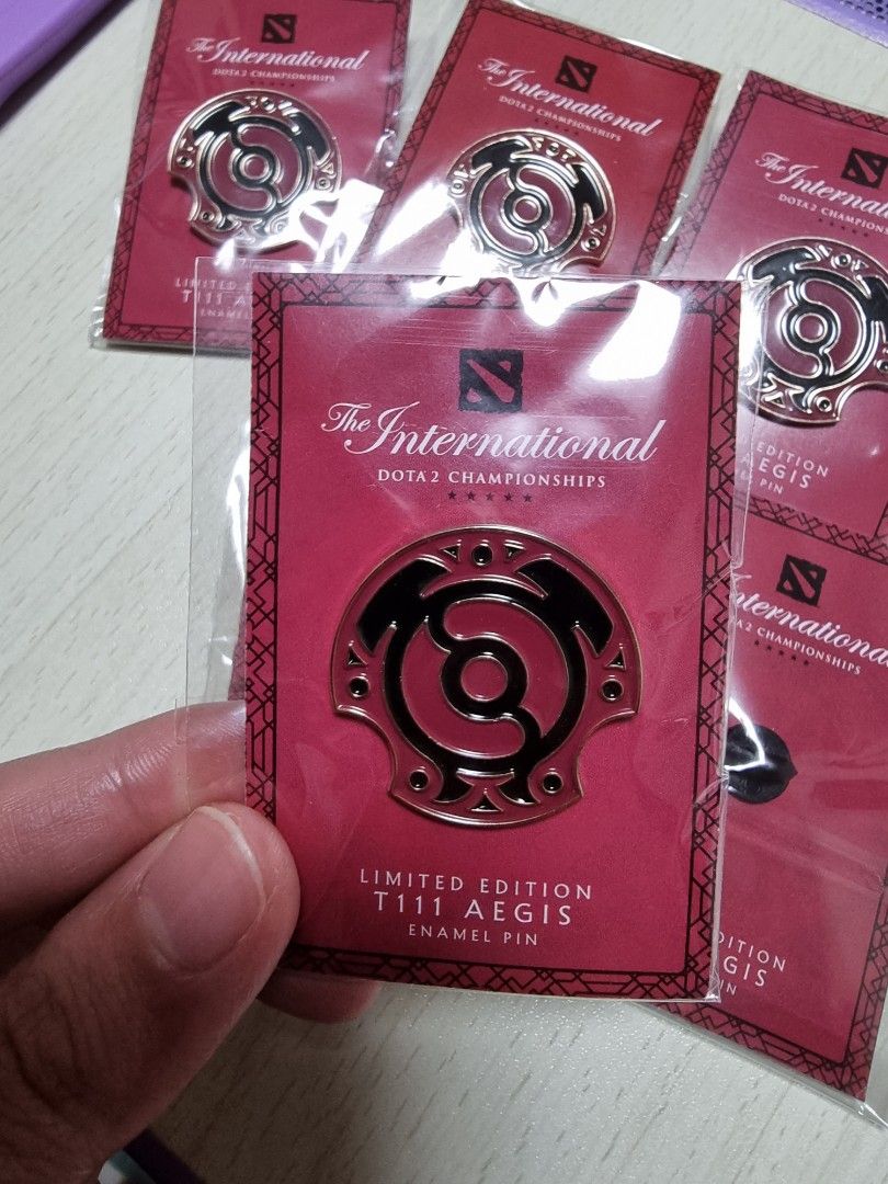 Official Dota 2 TI11 PIN [MAROON] The International 11 Dota 2 Singapore ...