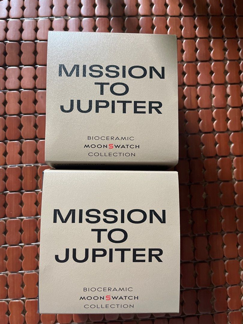 Omega x swatch - JUPITER moonswatch, Luxury, Watches on Carousell