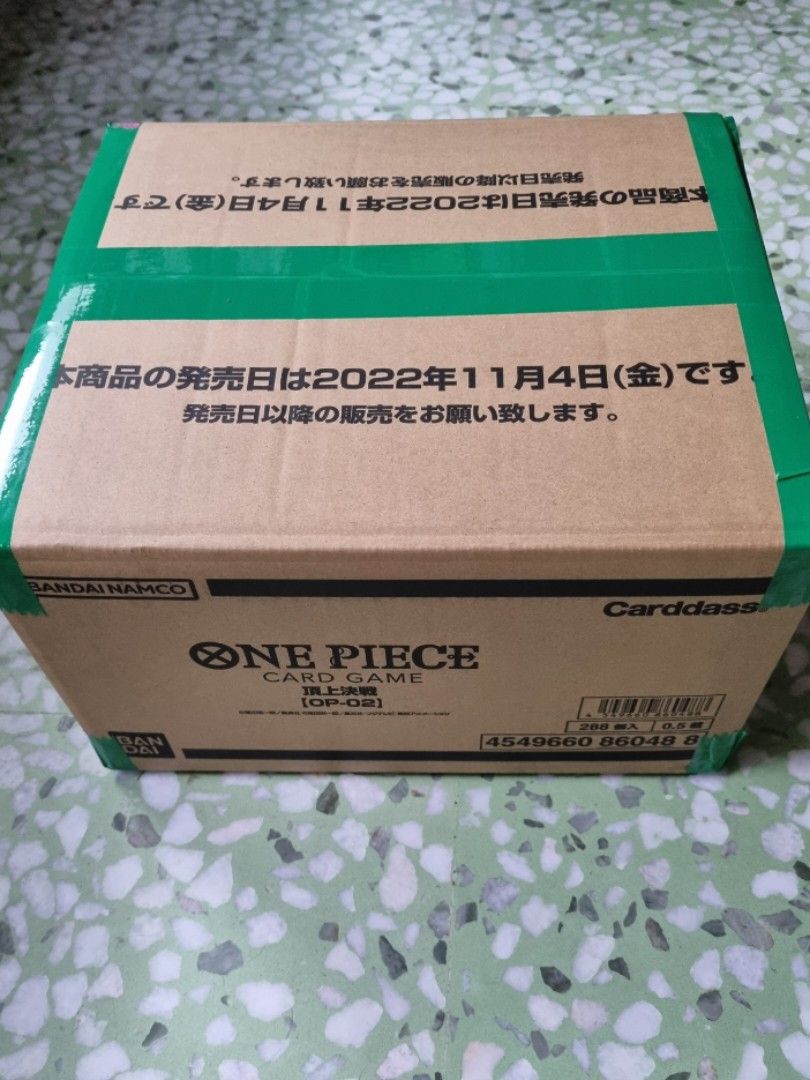 OP02 One Piece TCG Paramount War Case, Hobbies & Toys, Toys & Games on ...