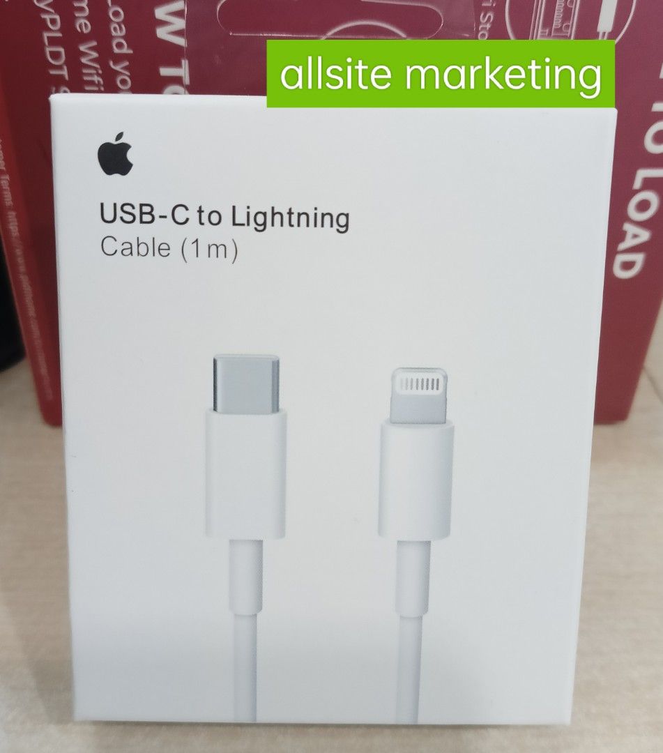 ORIG. USB-C to Lightning cable (1m), Computers & Tech, Parts ...
