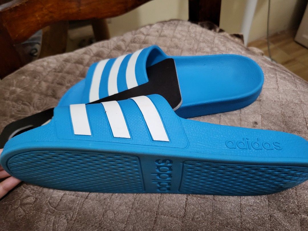 Original Adidas Slides, Men's Fashion, Footwear, Slippers & Slides on ...