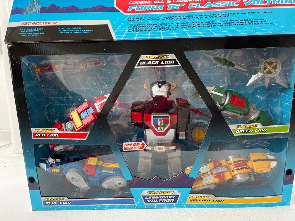 Original Classic Legendary Voltron, Hobbies & Toys, Toys & Games on ...