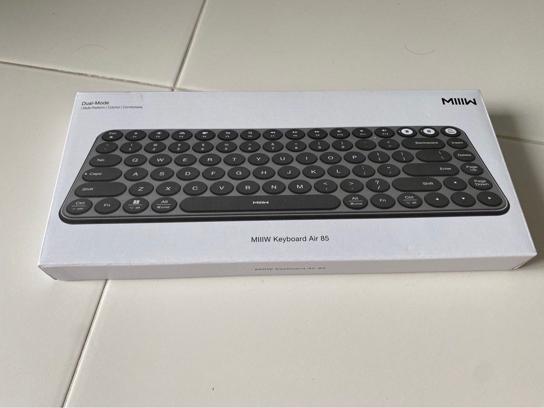 Original MIIIW Keyboard Air 85 Keys Mini Bluetooth Dual Mode 2.4GHz ...