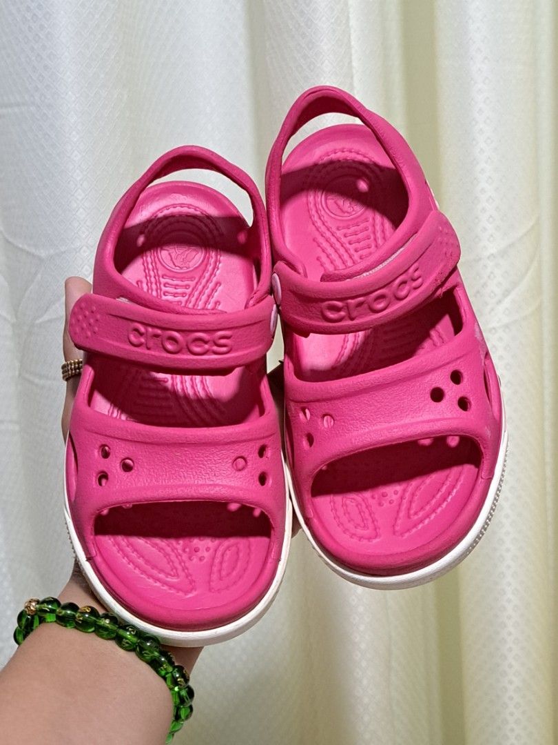 Original preloved velcro crocs kids, Babies & Kids, Babies & Kids ...