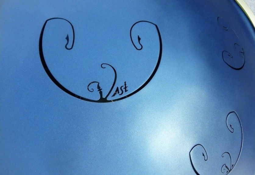 Original Rav Vast B Celtic Double Ding Drum - 432Hz with a Cute Cat ...