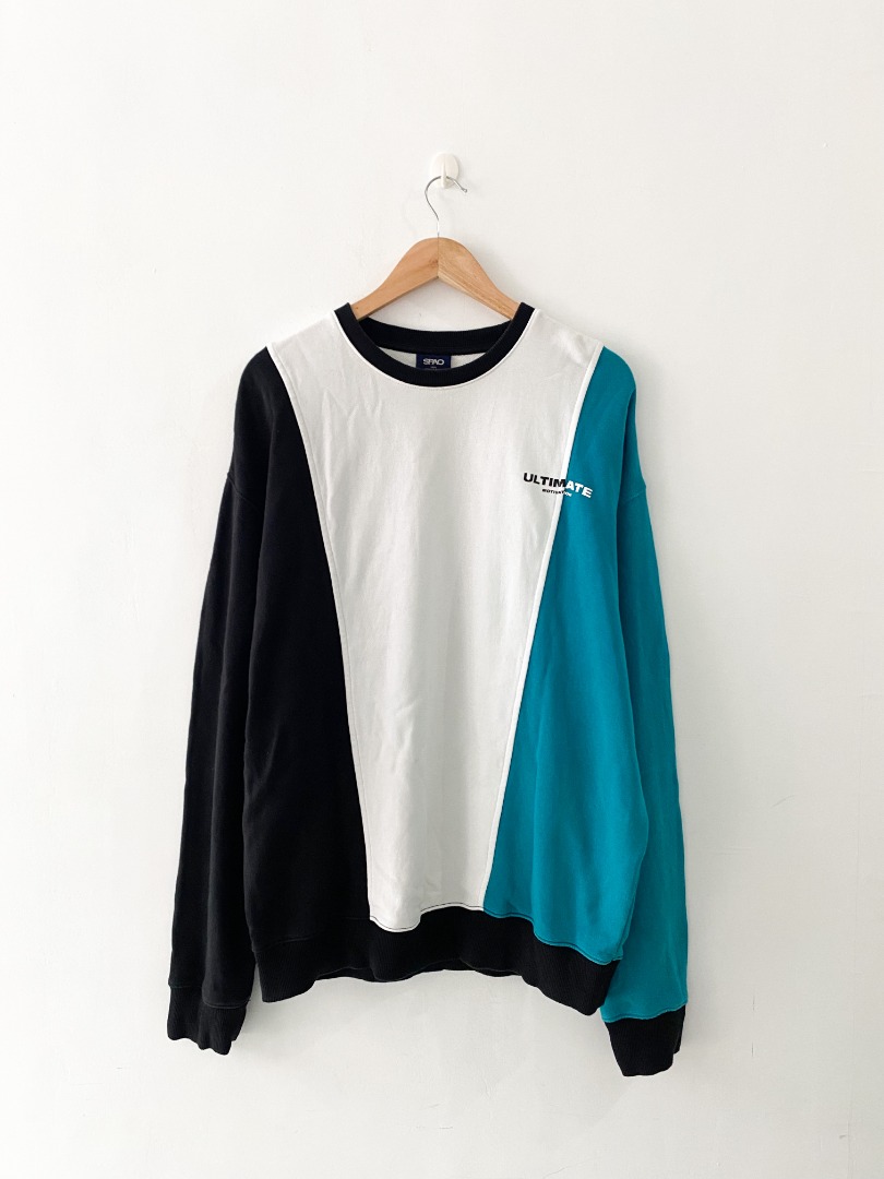 Original Tri-toned ULTIMATE Pullover by SPAO (Korean brand), Men's ...