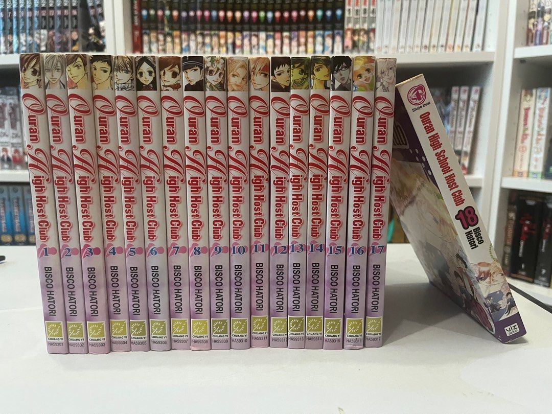 Ouran Highschool host club manga complete, Hobbies & Toys, Books ...