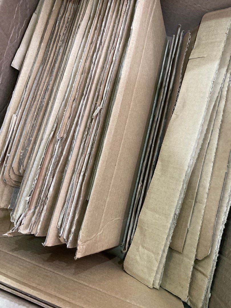 Packaging filler from carton packing materials junkshop needs, Hobbies ...