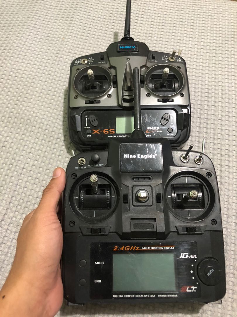 Pair of digital proportional system controllers, Hobbies & Toys, Toys ...