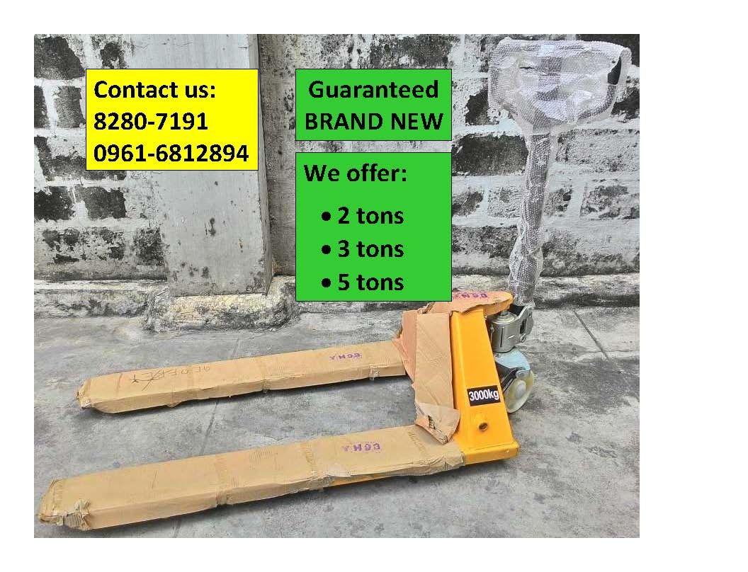 Pallet Jack Jack Pallet Hand Pallet 3 Tons (NEW), Commercial ...