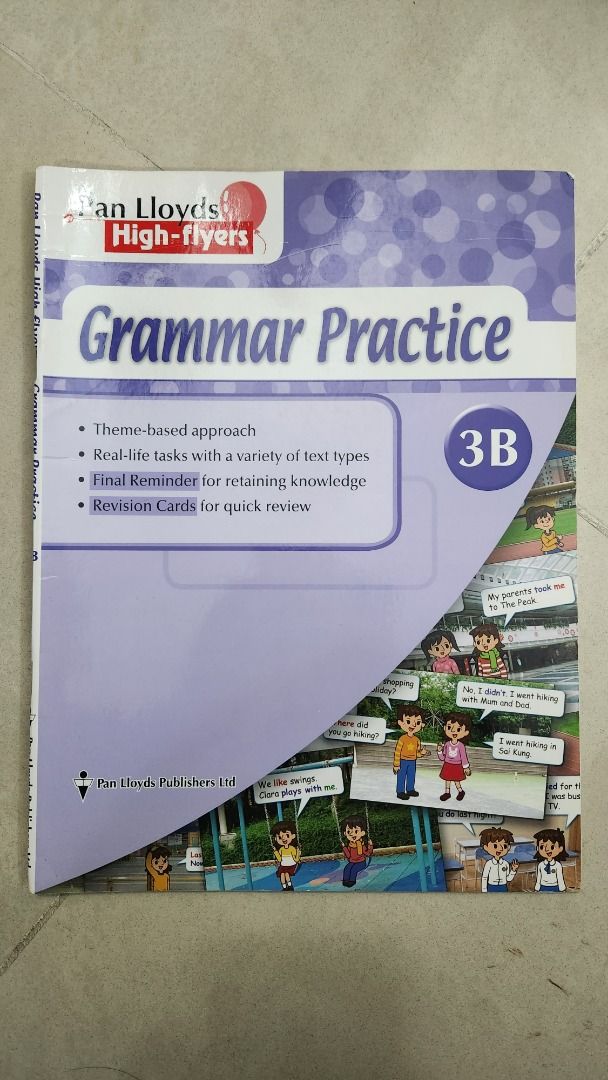 Pan Lloyds High Flyers Grammar Practice 3A 3B, 興趣及遊戲, 書本 & 文具, 書本及雜誌 ...