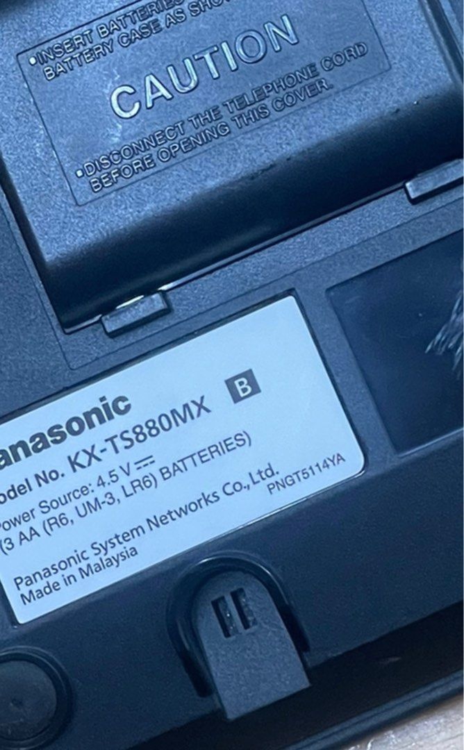 Panasonic telephone (KX-TS880MX), Mobile Phones & Gadgets, Other ...