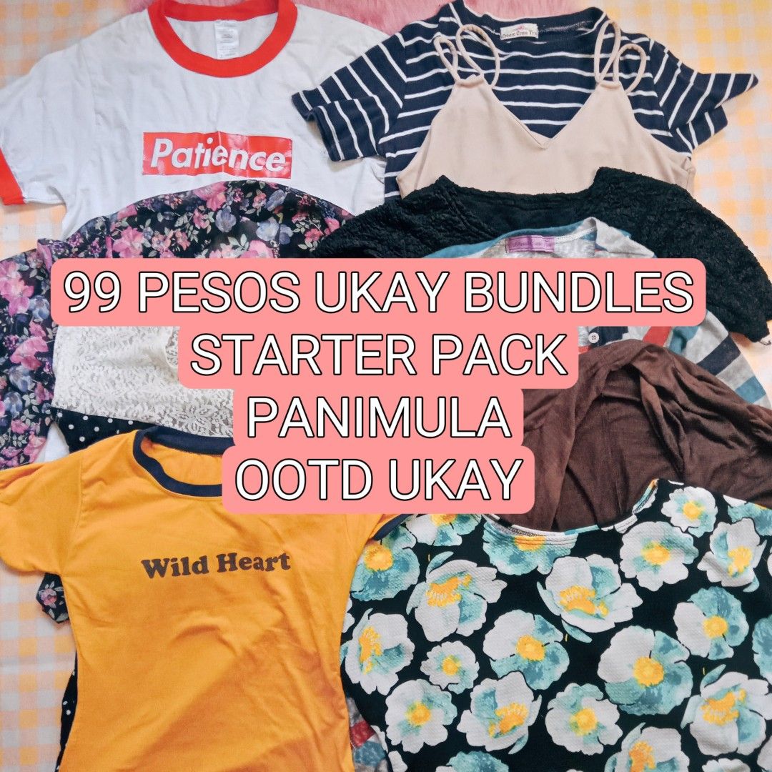 PANIMULA UKAY BUNDLES 99 PESOS TO 199 WALANG TAPON, Women's Fashion, Tops, Blouses on Carousell