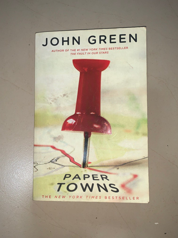 Paper Towns by John Green, Hobbies & Toys, Books & Magazines, Fiction ...