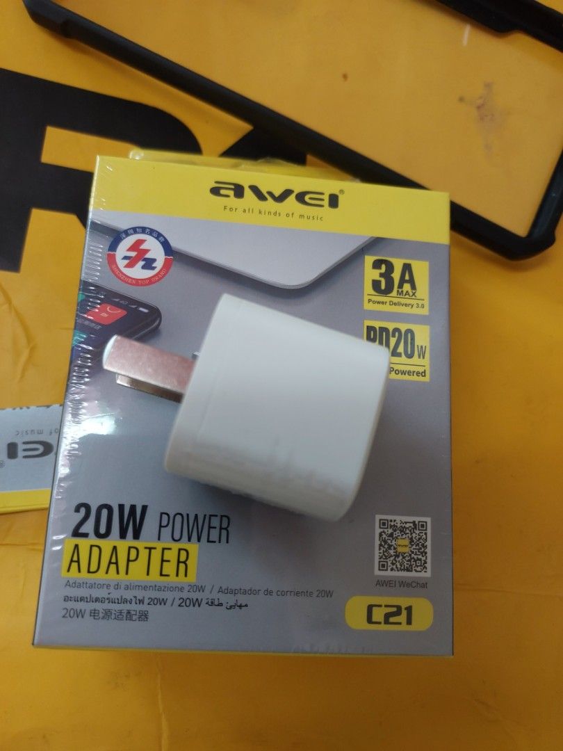 Pd 20w usb c power adapter original, Mobile Phones & Gadgets, Mobile ...