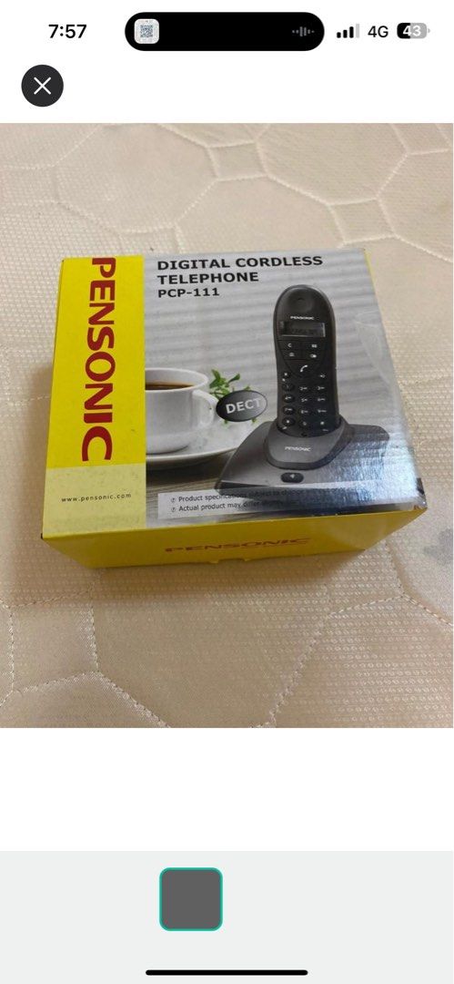 Pensonic Cordless Phone, TV & Home Appliances, Other Home Appliances on ...