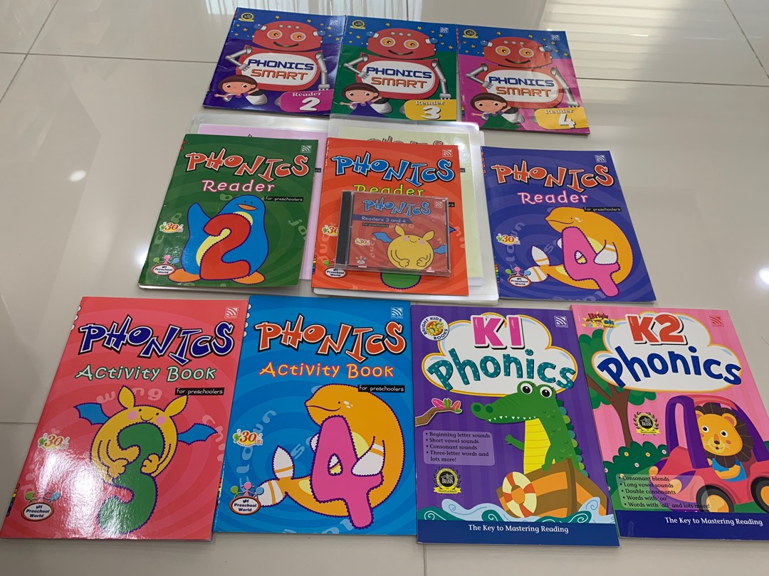 Phonics books set of 10, Hobbies & Toys, Books & Magazines, Children's ...