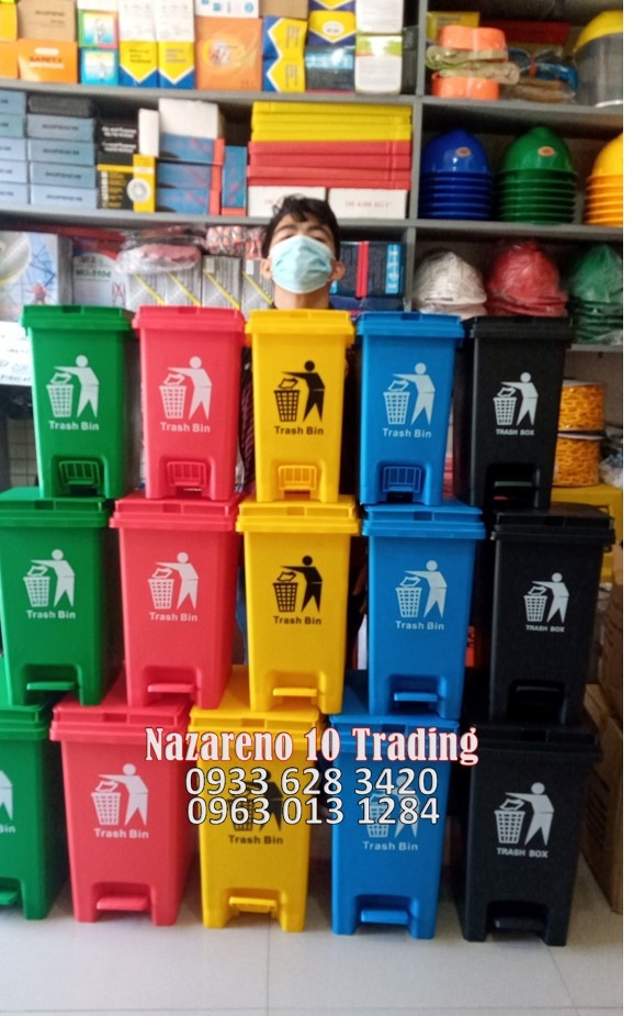 plastic dust bin With Pedal, Furniture & Home Living, Cleaning ...
