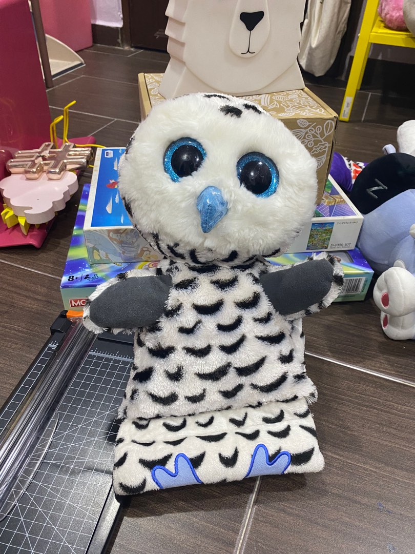 Plush - TY Omar the Owl Tablet Holder, Hobbies & Toys, Toys & Games on ...